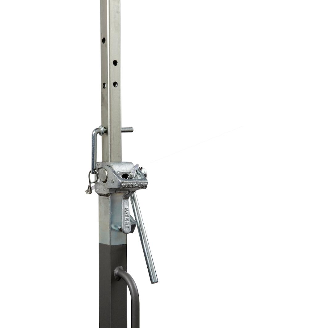 CARAT BSS0300000 stempelpaal 500kg Rondsel + klemblokken | Klium