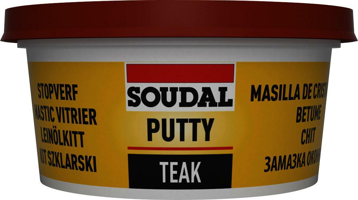 SOUDAL 106750 stopverf teak (500g) | Klium