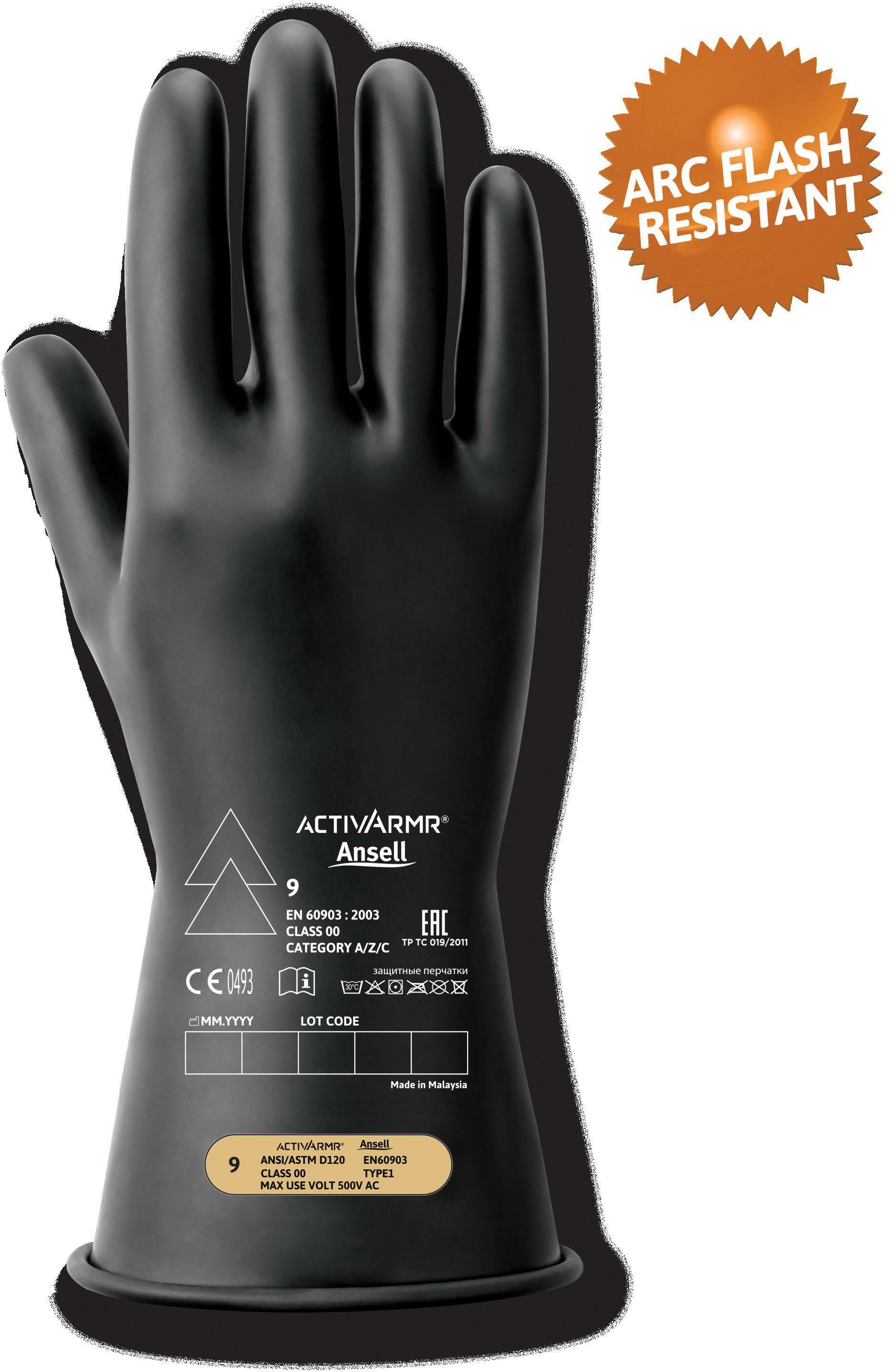 ANSELL R0011BUL ACTIVARMR ultra lightweight electrical insulation ...