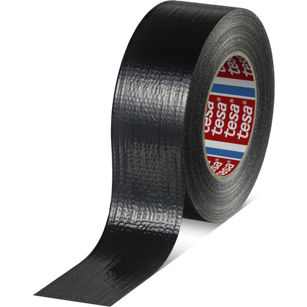 TESA 60462 heavy-duty duct tape zwart 50 mm x 50 m - 60462-00005-00 | Klium