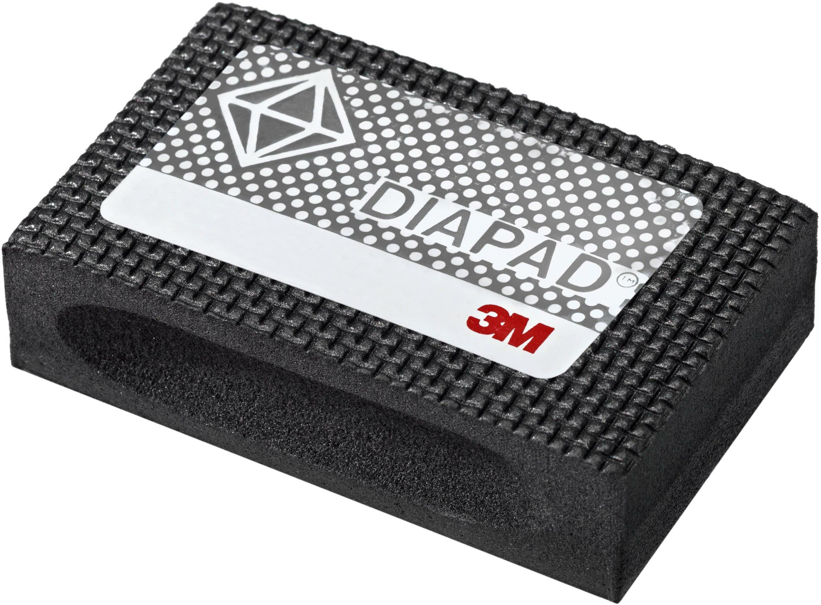 3M 65308 Flexible Diamond sanding sheet 6002J, black, 90 mm x 55 mm ...