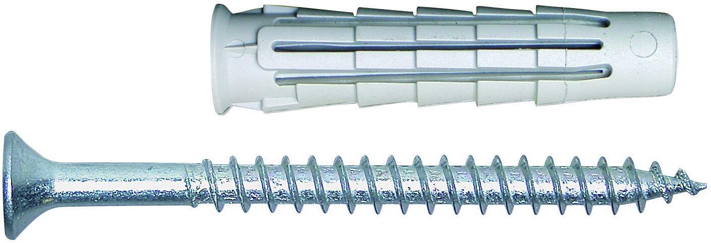 SPIT 565648 PRO 6 universele nylon plug met schroef voor holle en vaste ...