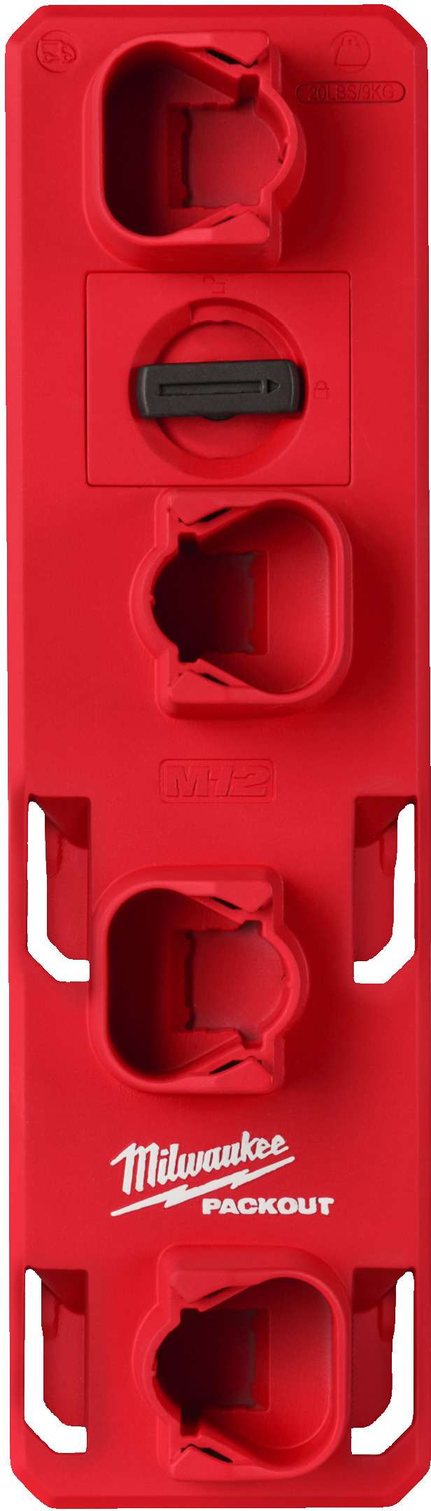 MILWAUKEE 4932480708 PACKOUT M12 accuhouder | Klium