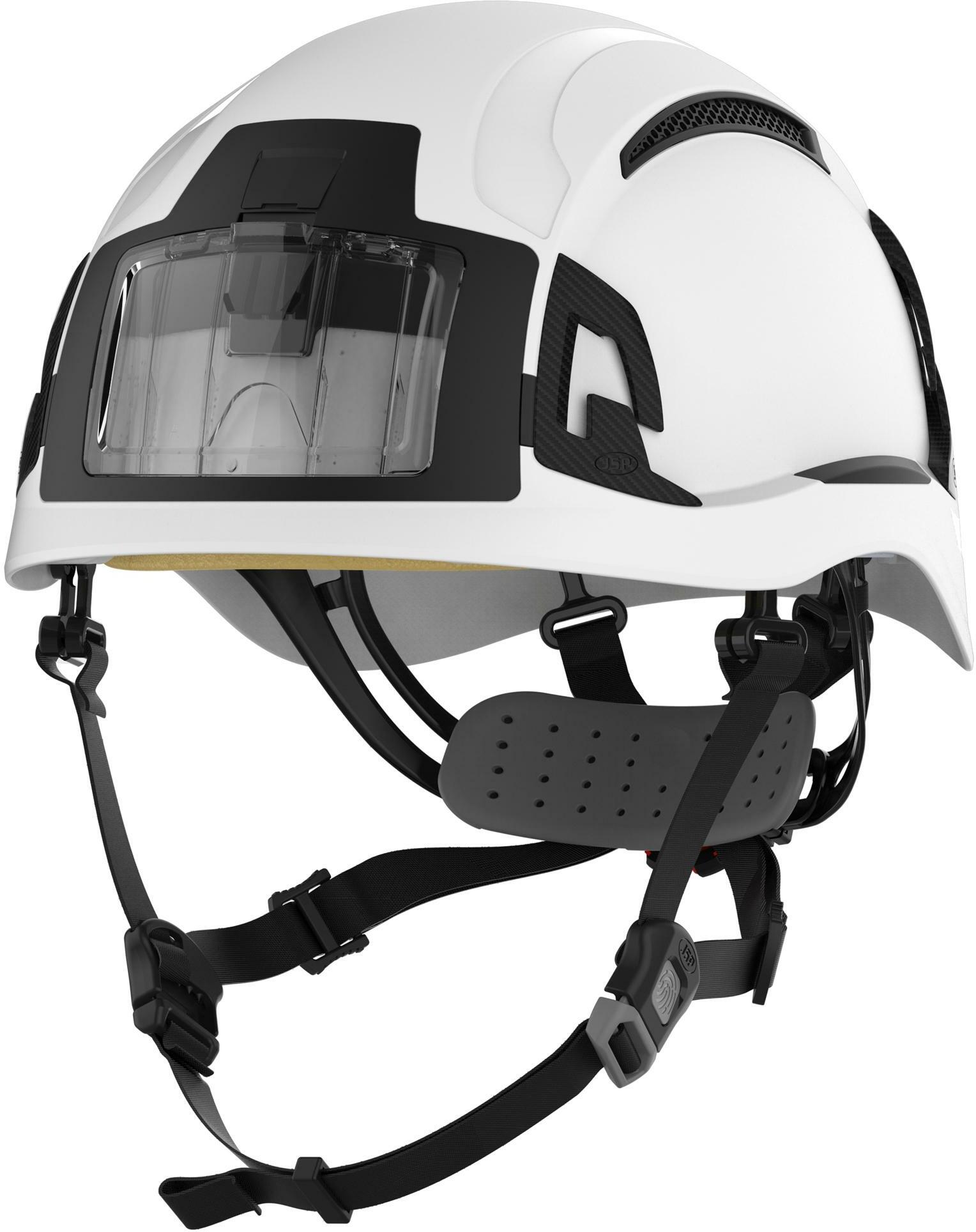 JSP EVO ALTA Baseworker Safety helmet with rotary knob and ID card ...