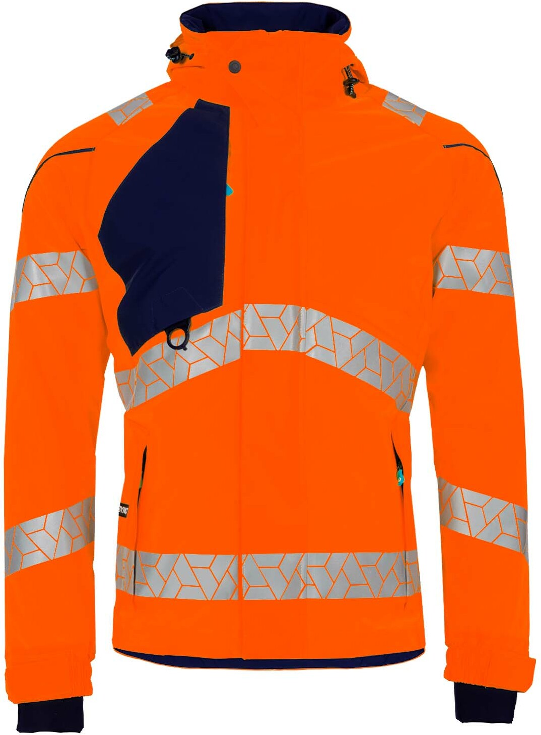 SYNQ QRUX 708W stretch winter jacket, high-vis (fluorescent orange ...