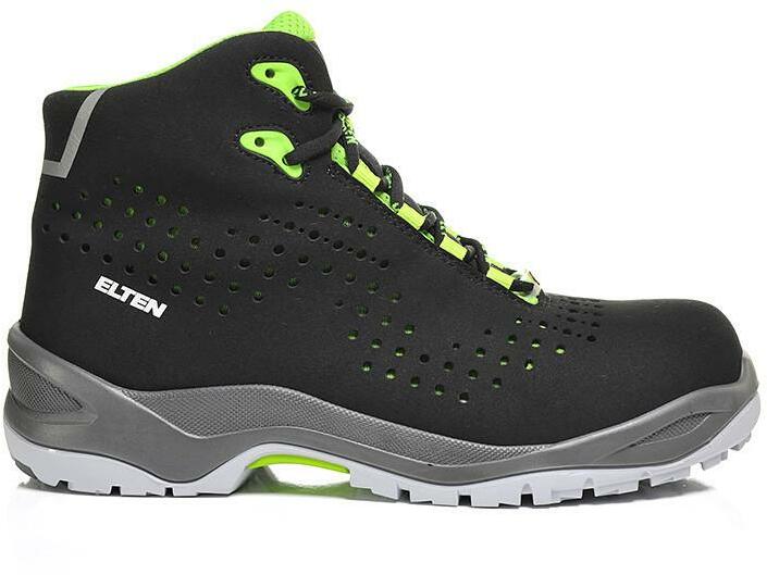 ELTEN IMPULSE ESD S1PS safety shoe half-high (green) - 762551-44 | Klium