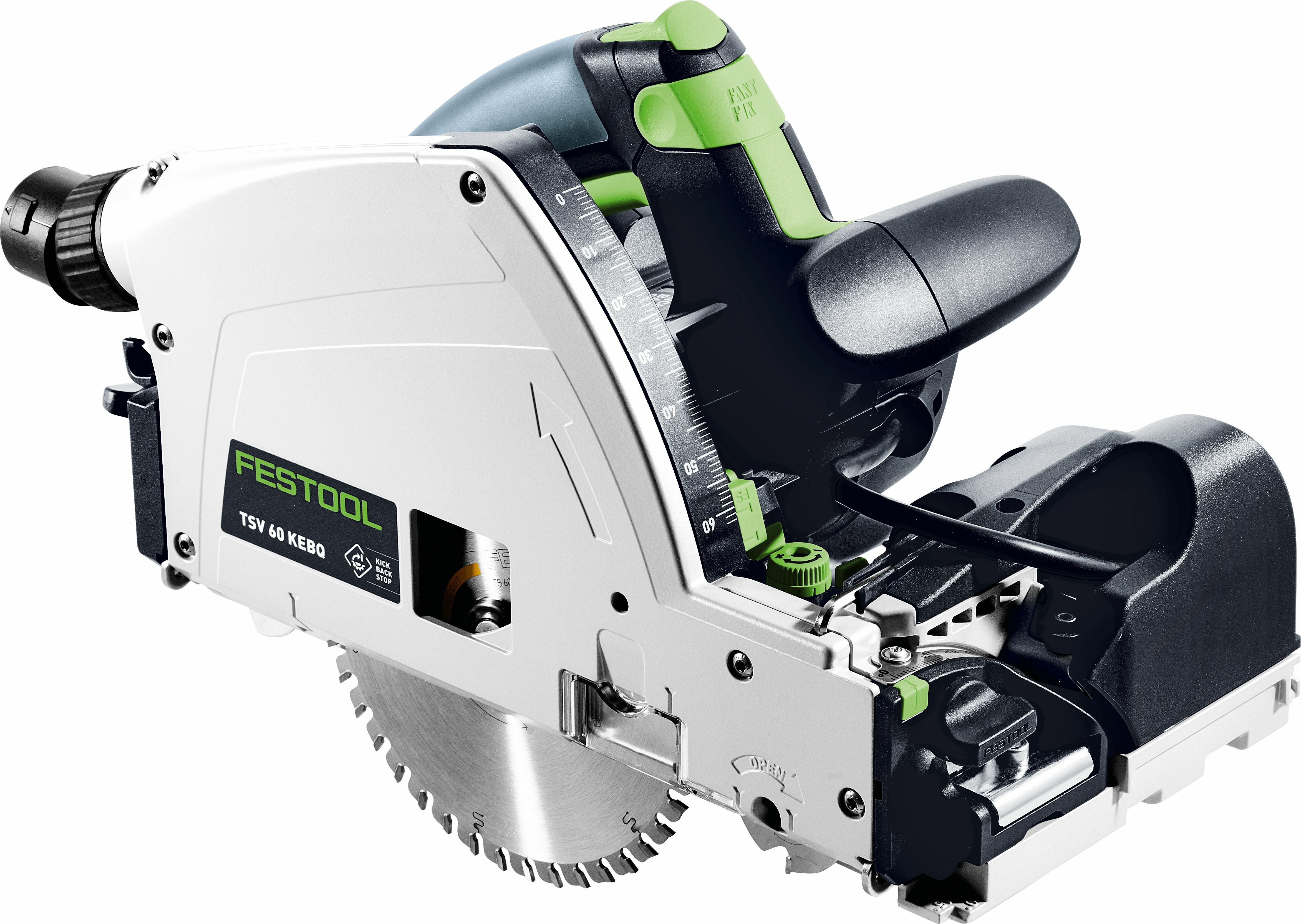 FESTOOL TSV 60 KEBQ-Plus Master Edition invalcirkelzaag met voorritser ...