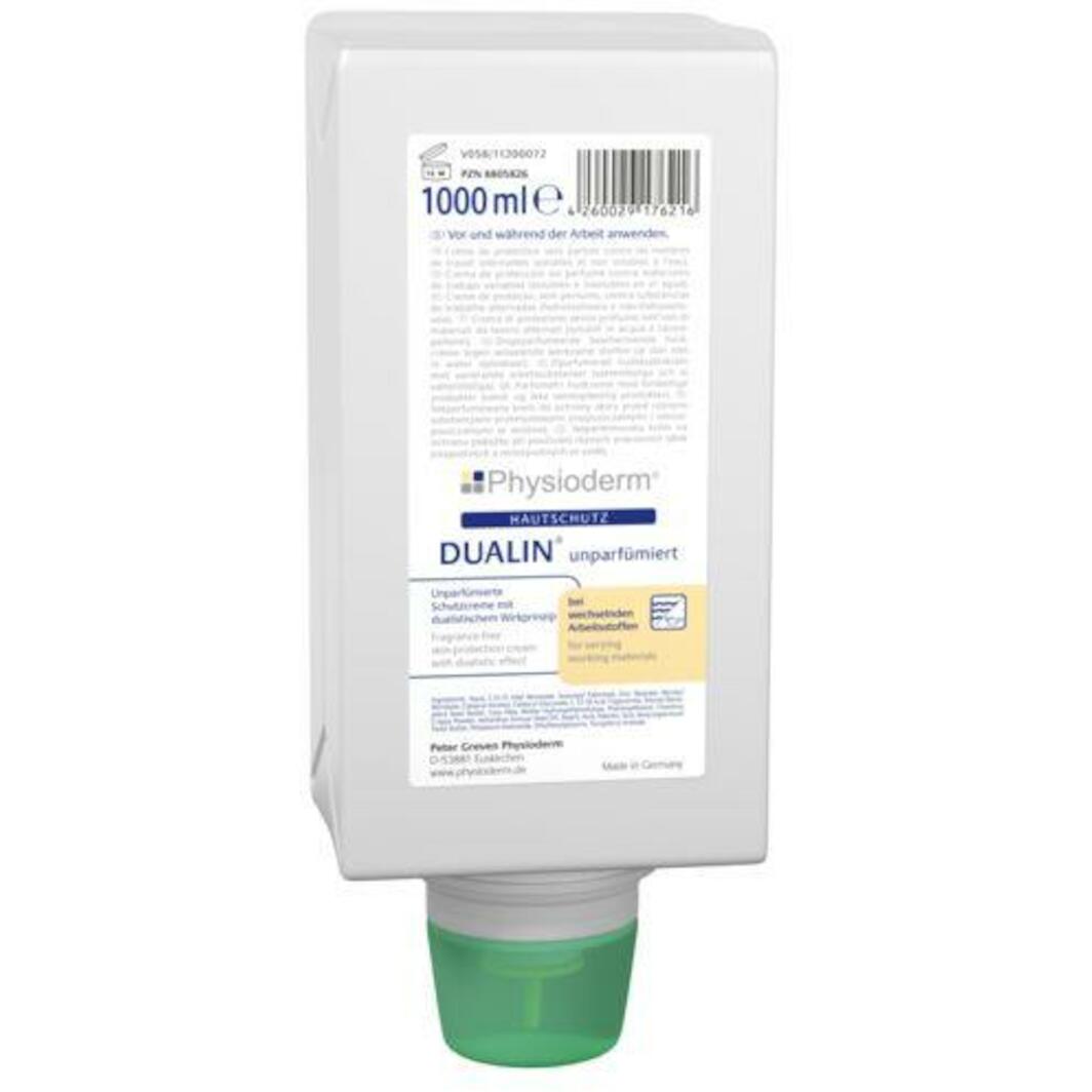 PHYSIODERM Dualin huidcreme 1 l softbox ongeparfumeerd - 14024002 | Klium