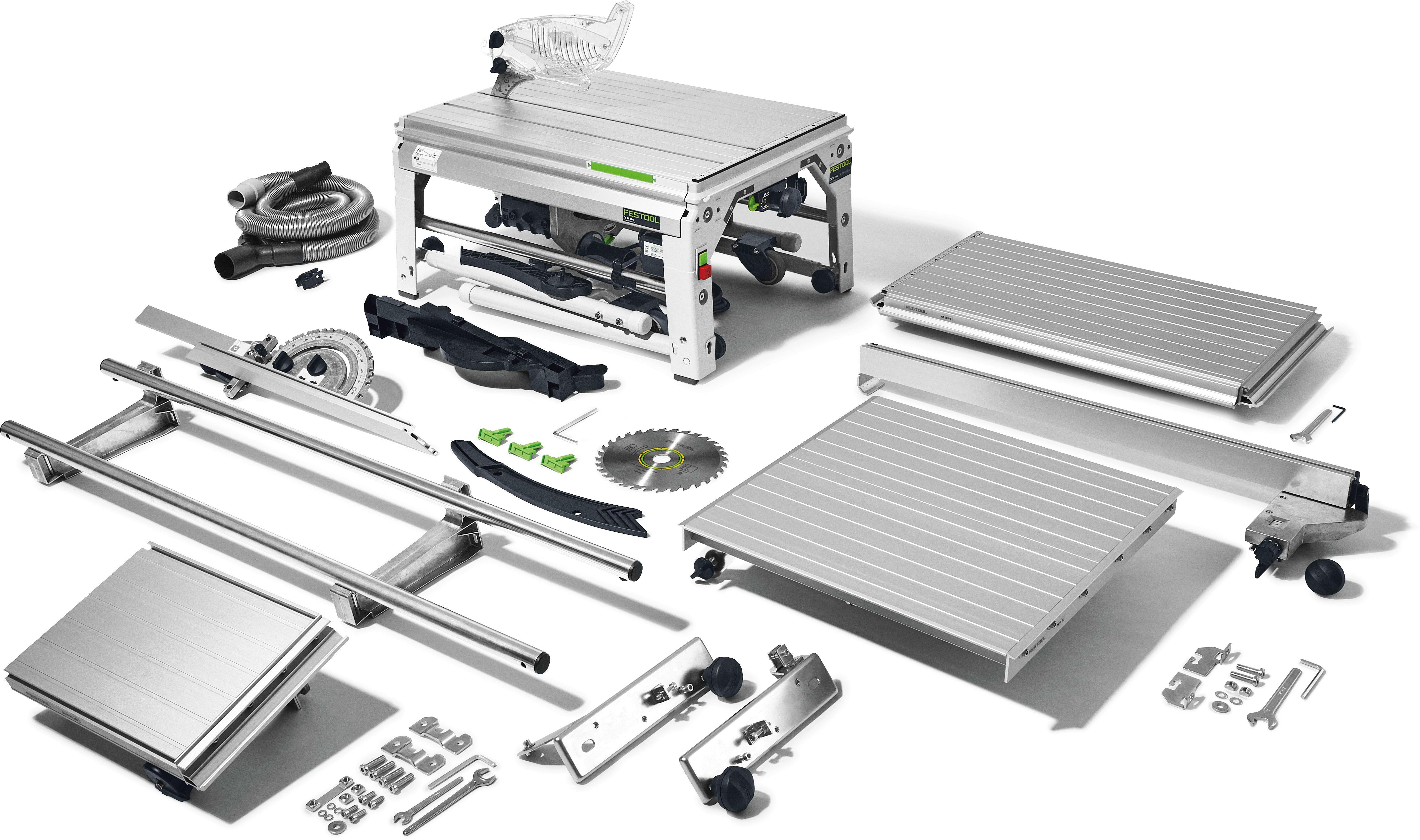 FESTOOL CS 70 EBG-SET trek-en afkortzaag PRECISIO 225 mm 2100 W met ...