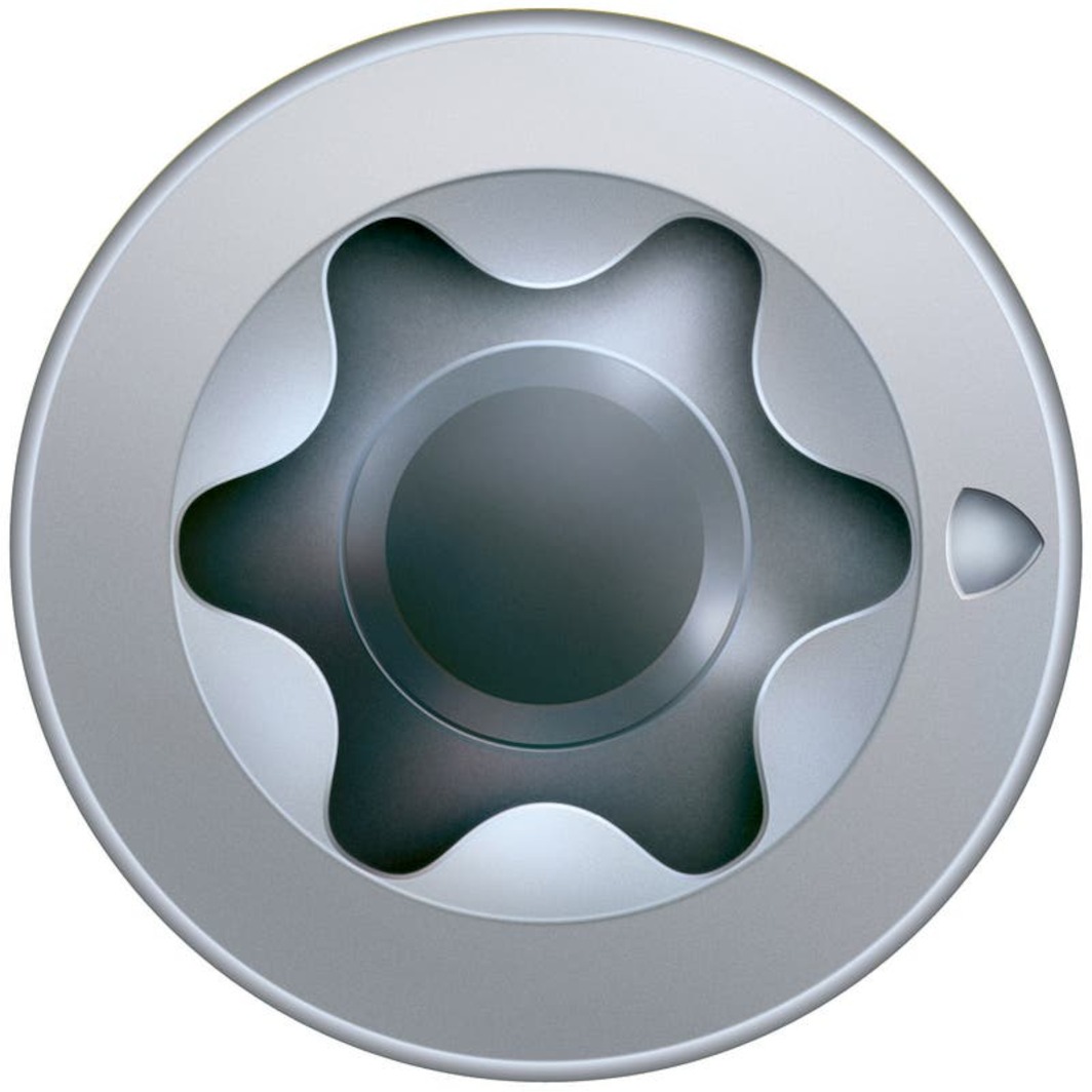 SPAX 1021010752105 frame screw 7.5 x 210 mm full thread countersunk ...