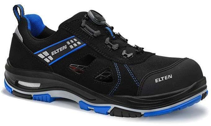 ELTEN IAN XXTP PRO BOA AIR ESD S1PS safety sandal (black/blue) - 721341 ...