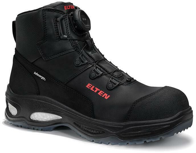 ELTEN Miles Boa S3 ESD safety shoe half-high (black) - 769491-46 | Klium