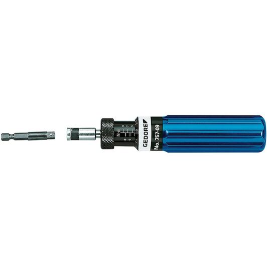 GEDORE QS 9 FH BLUE torque screwdriver S 1/4" 4-9 Nm - 7718210 | Klium