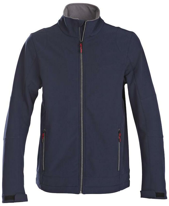 PRINTER TRIAL softshell jas marine - 2261044-600-9 | Klium