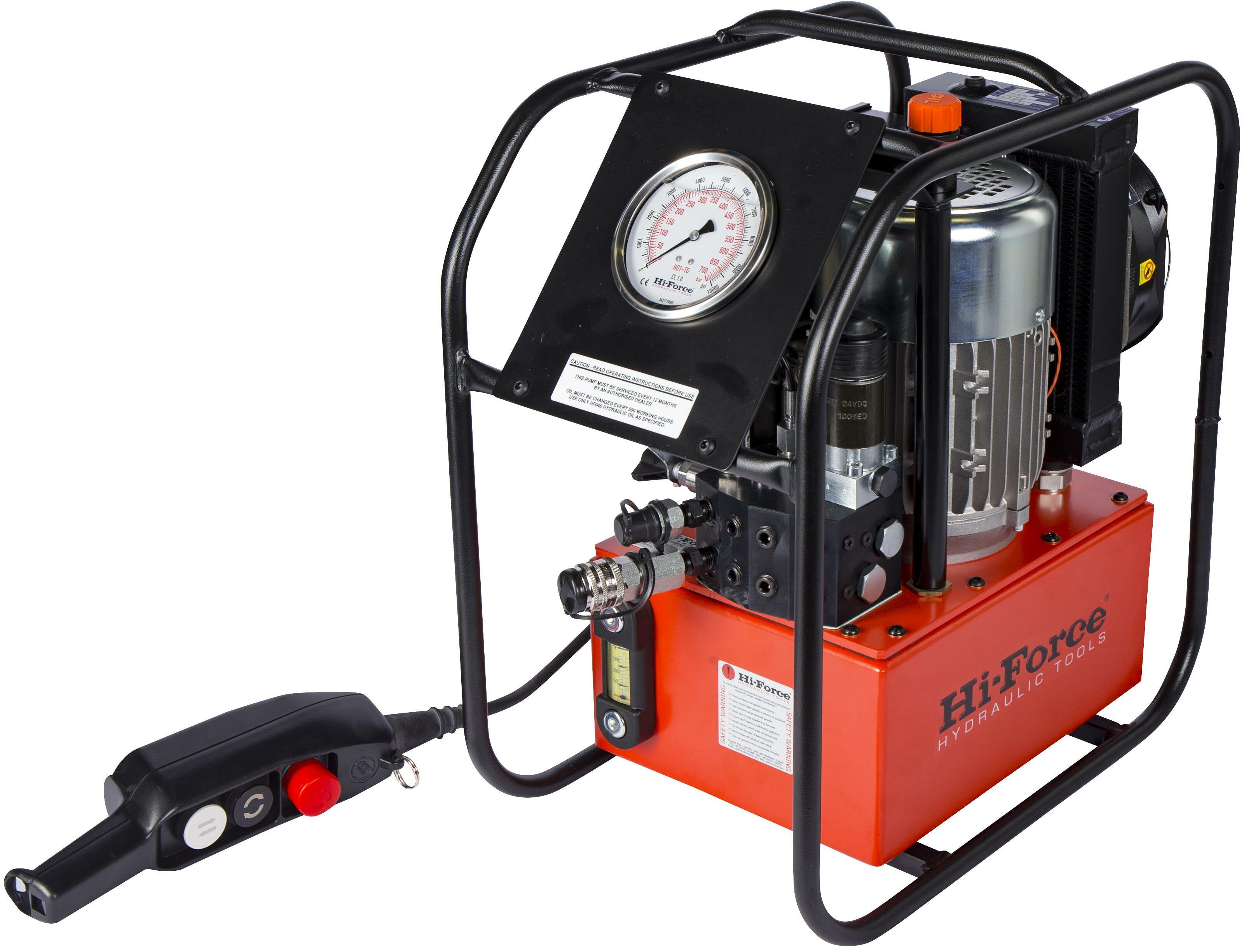 HI-FORCE TPE25A elektrische pomp 230V 1-fase 1500W t.b.v. momentsleutel ...