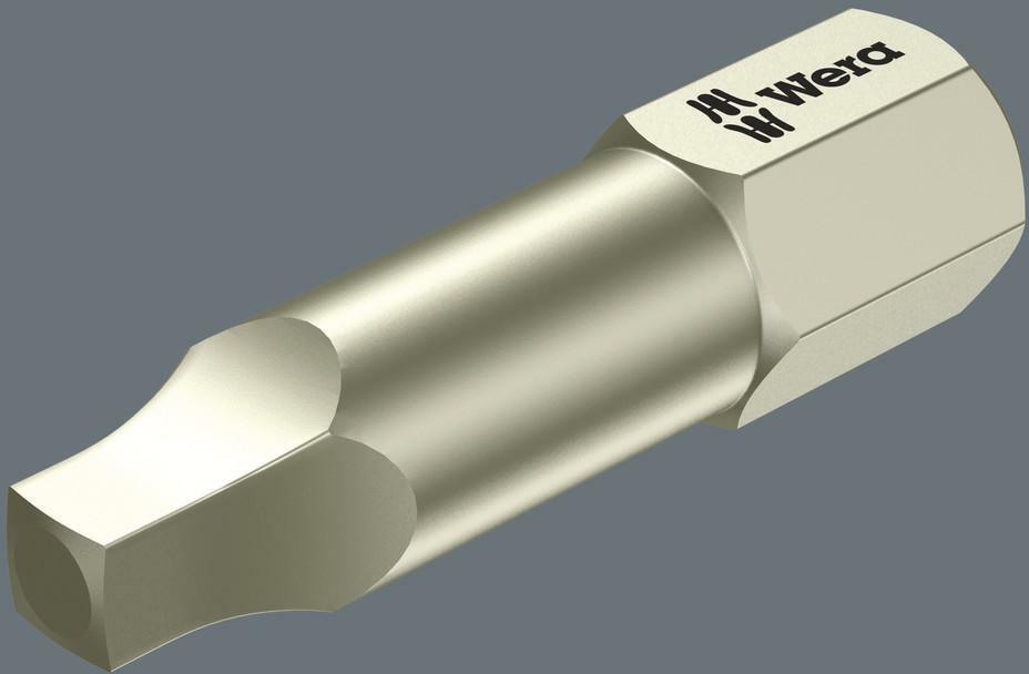 WERA 3868/4 Square-Plus binnenvierkant bit, RVS, 2 x 89 mm ...