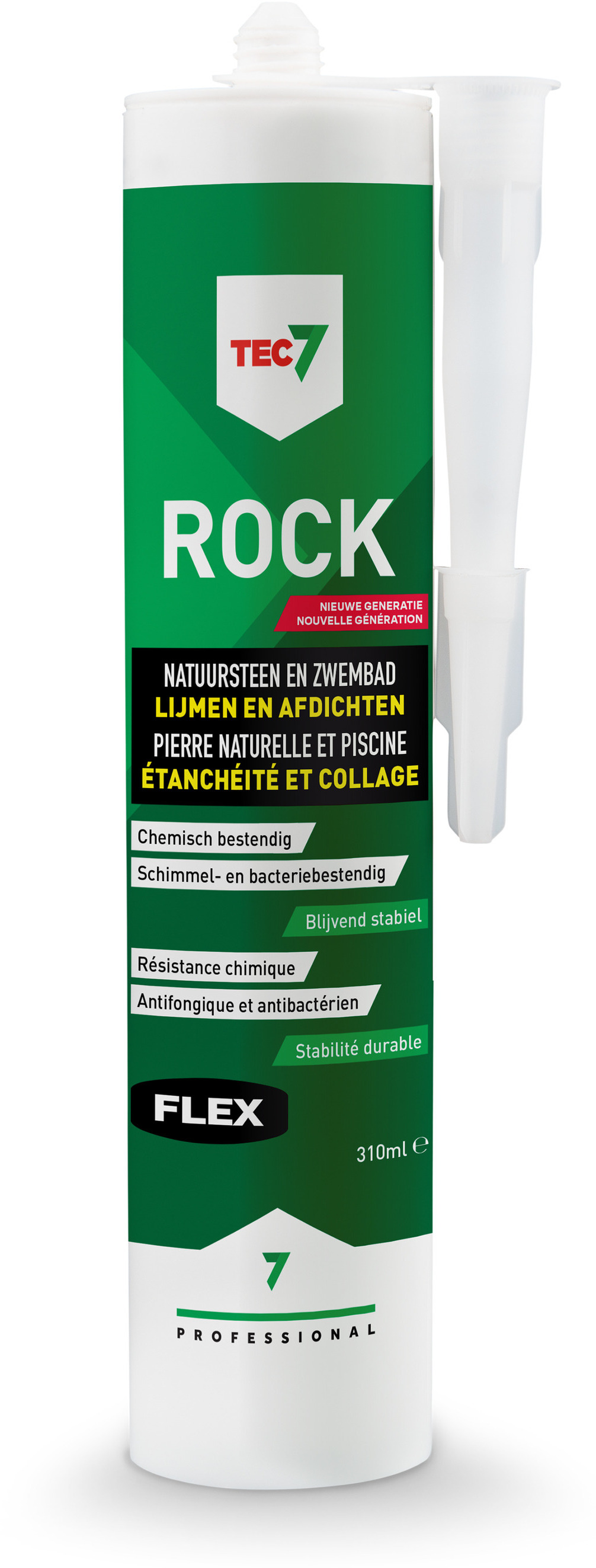 TEC7 ROCK flexibele afdichting en lijm voor natuursteen en zwembad semi ...