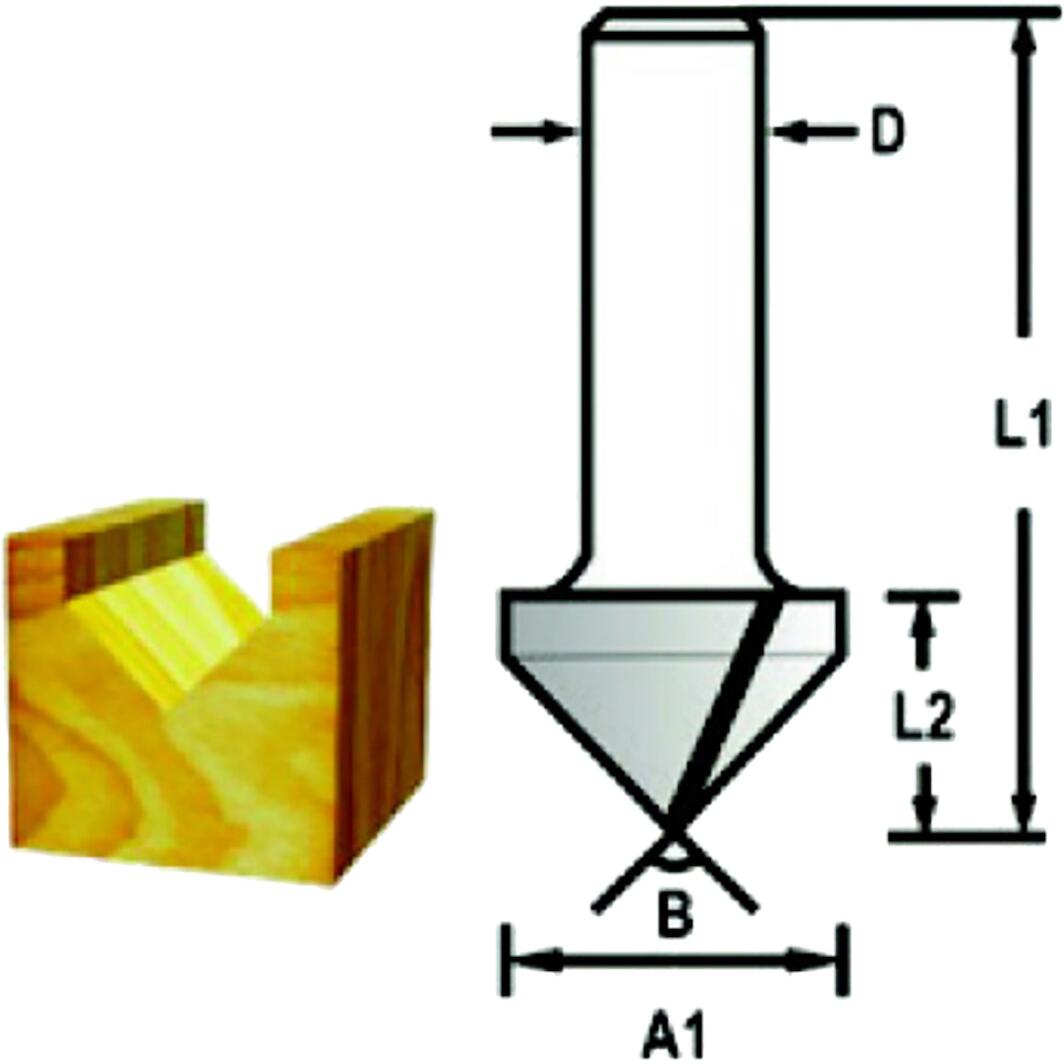 MAKITA D-09391 v-groove cutter | Klium