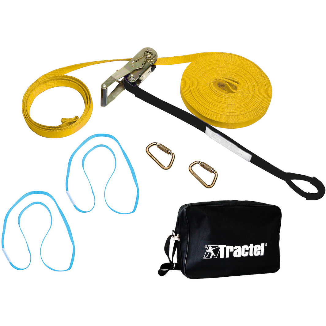 TRACTEL TEMPO 2 ligne de vie provisoire avec crochets MR9 en sac à ...