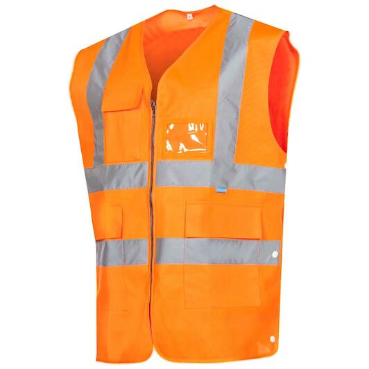 SIOEN 545A ANTA signalling waistcoat fluorescent orange - 545AA2M09FC1M ...