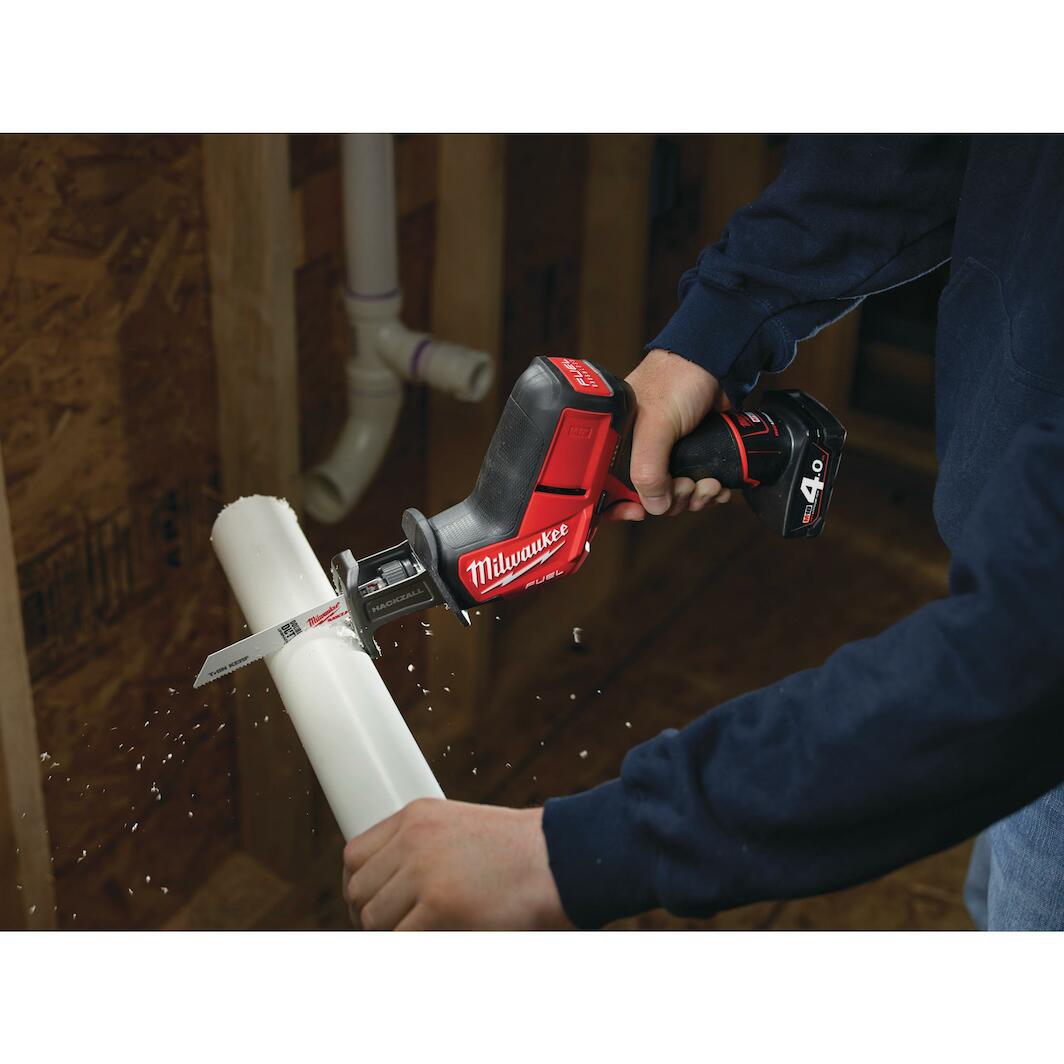MILWAUKEE M12 CHZ-0 HACKZALL FUEL compact cordless reciprocating saw in ...