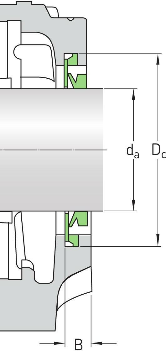 SKF TSN 516 A huisafdichting 70 mm | Klium