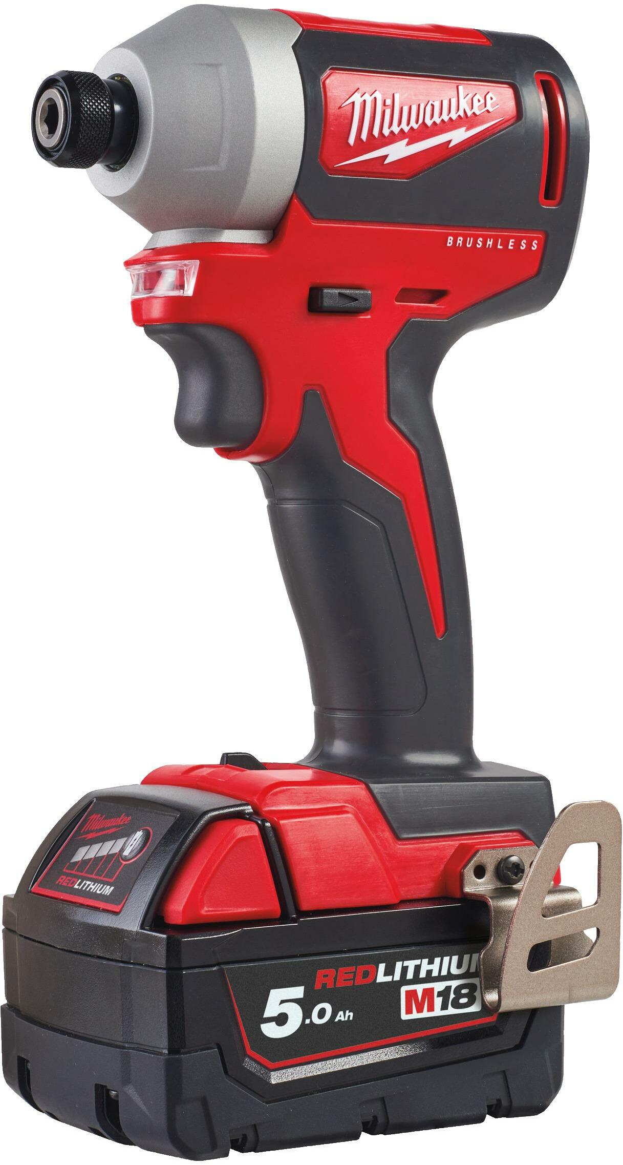 MILWAUKEE M18 BLID2-502X carbonless cordless impact screwdriver 1/4 ...