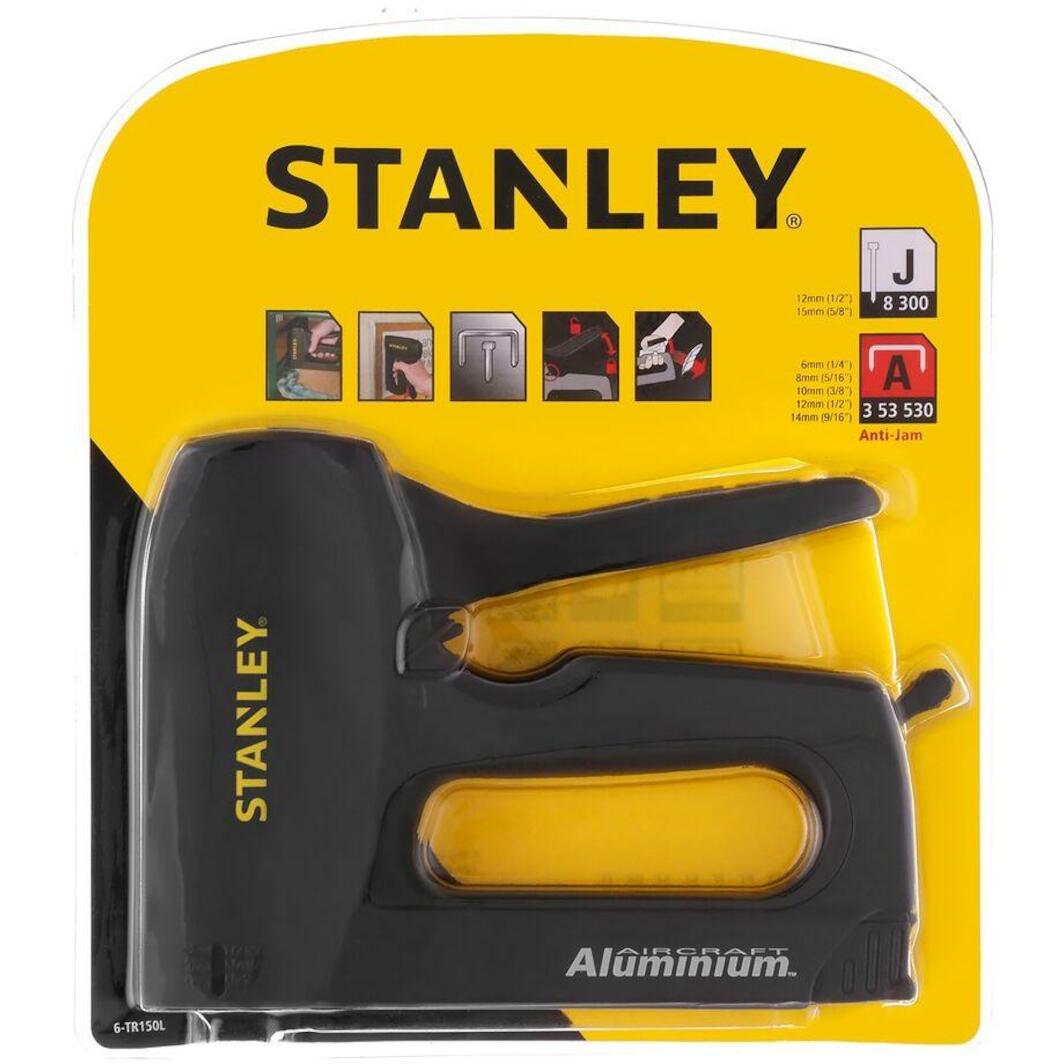 STANLEY 6-TR150L lightweight hand stapler for staples and nails | Klium