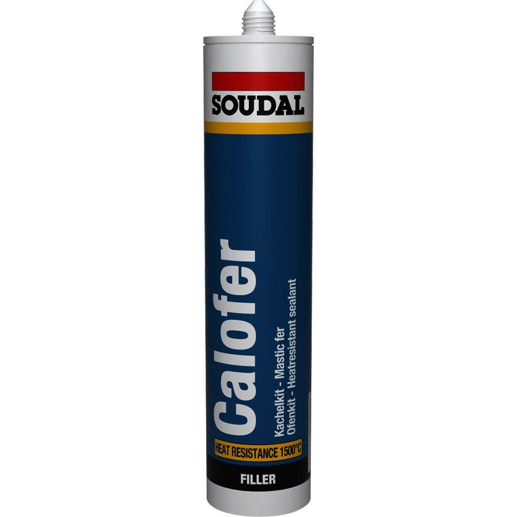 SOUDAL Calofer heat-resistant sealant stove sealant (300 ml) - 100127 ...