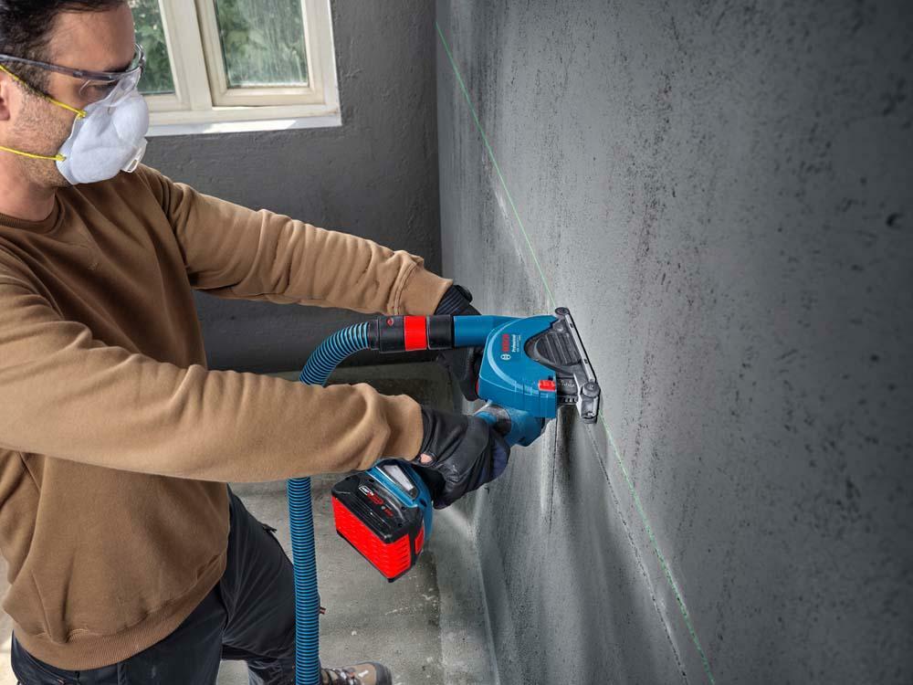 BOSCH GWS18V-11PS X-LOCK angle grinder in cardboard box (without ...