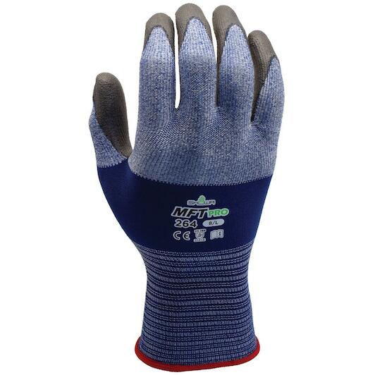 SHOWA MFT PRO 344 lightweight glove, natural rubber latex palm coating ...