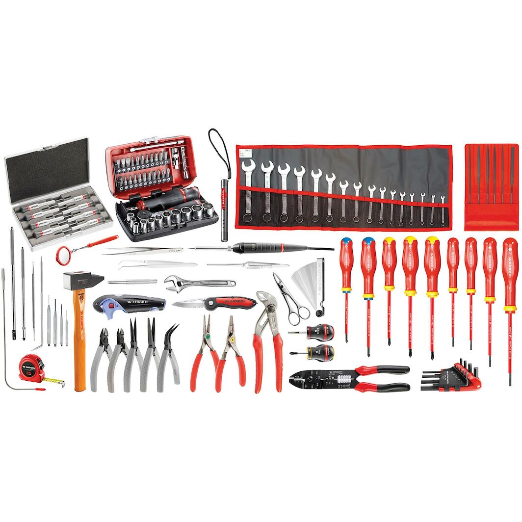 FACOM BT200.EM41A tool set in bimaterial tool case 120-piece | Klium