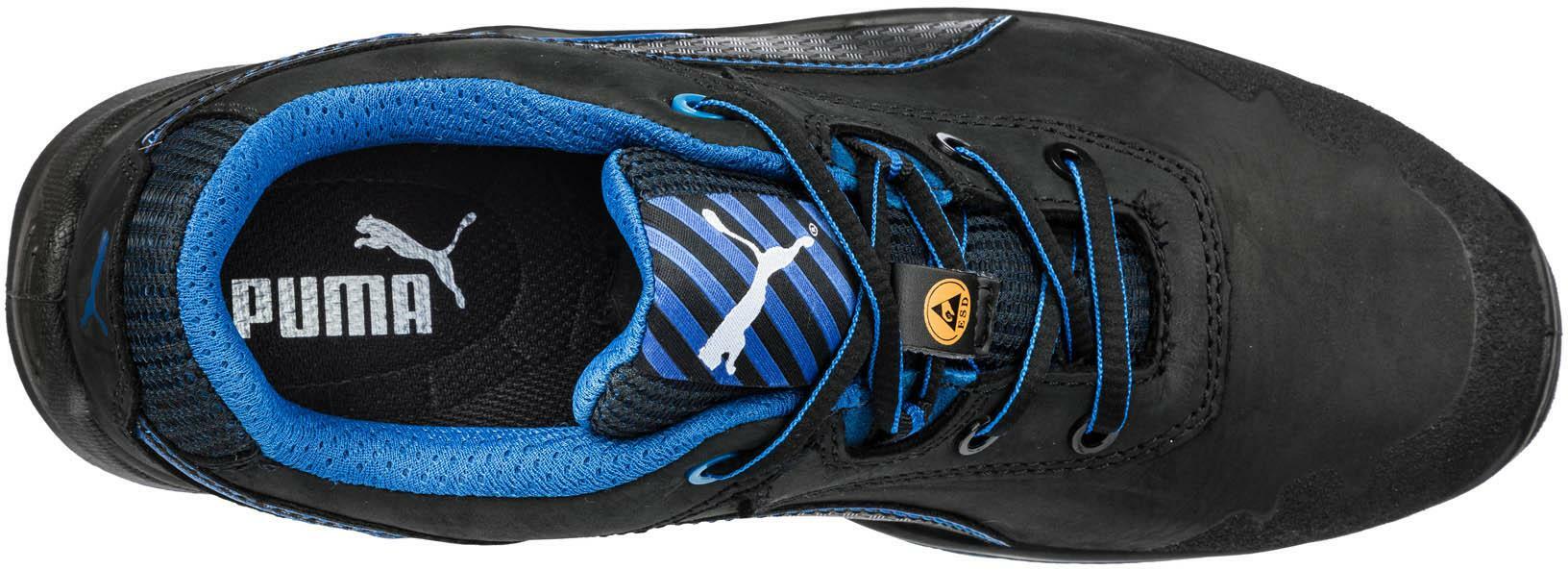 PUMA Argon S3 safety shoe low (black/blue) - 900 30009 9935-40 | Klium