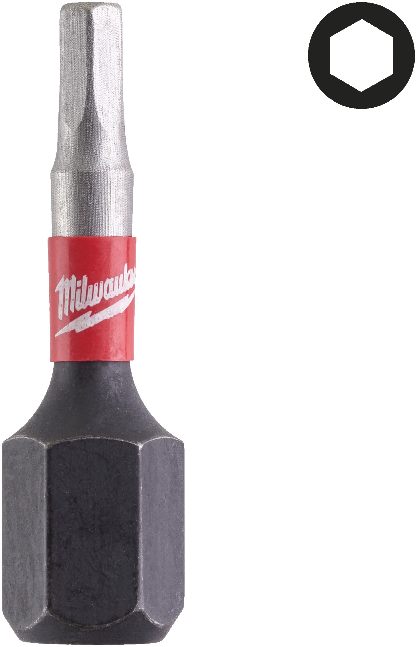 MILWAUKEE 4932500383 schroefbit SHOCKWAVE Hex8 25 mm (3 st.) | Klium