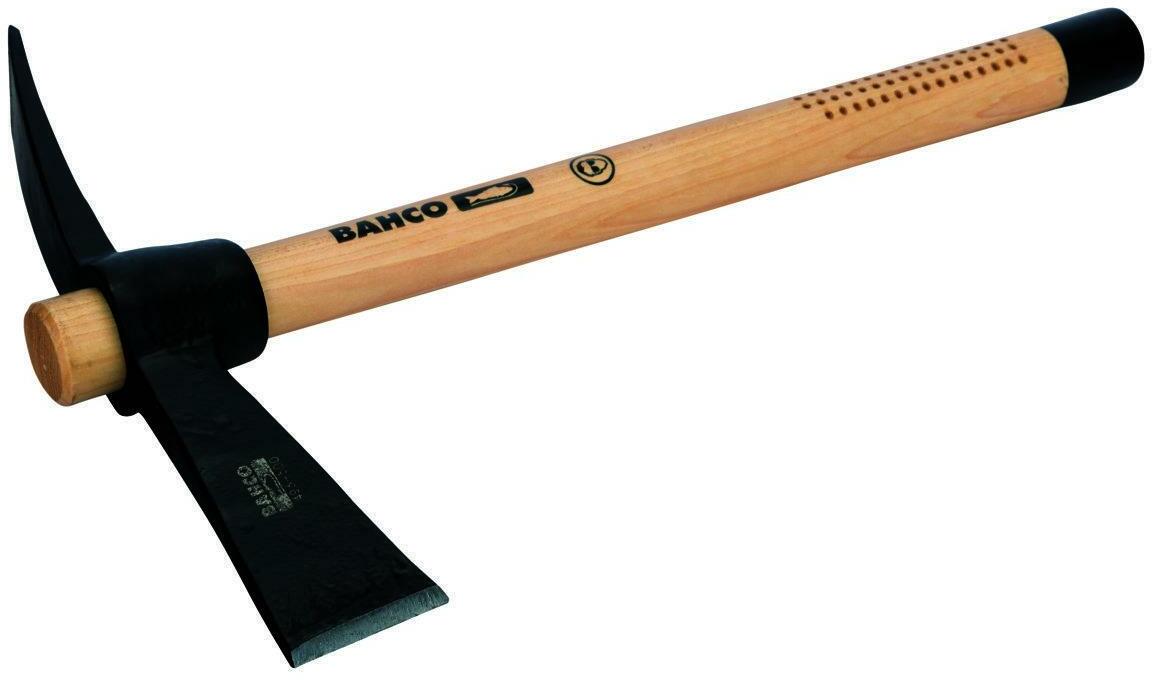 BAHCO 493-500 sledge hammer, Spanish model with hickory wood handle, 500 g