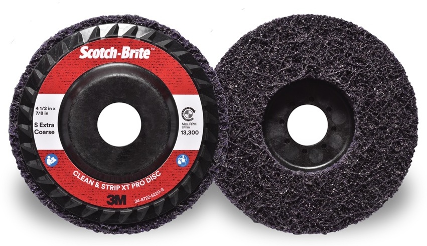 3M - SCOTCH-BRITE 51890 Clean and Strip disc XT-DB Pro, 125 mm x 22 mm ...