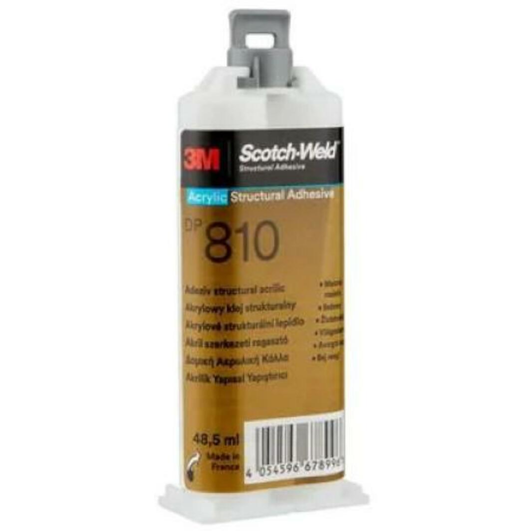 3M - SCOTCH-WELD DP810 low-odour acrylic glue, green, 48.5 ml, Label1 ...
