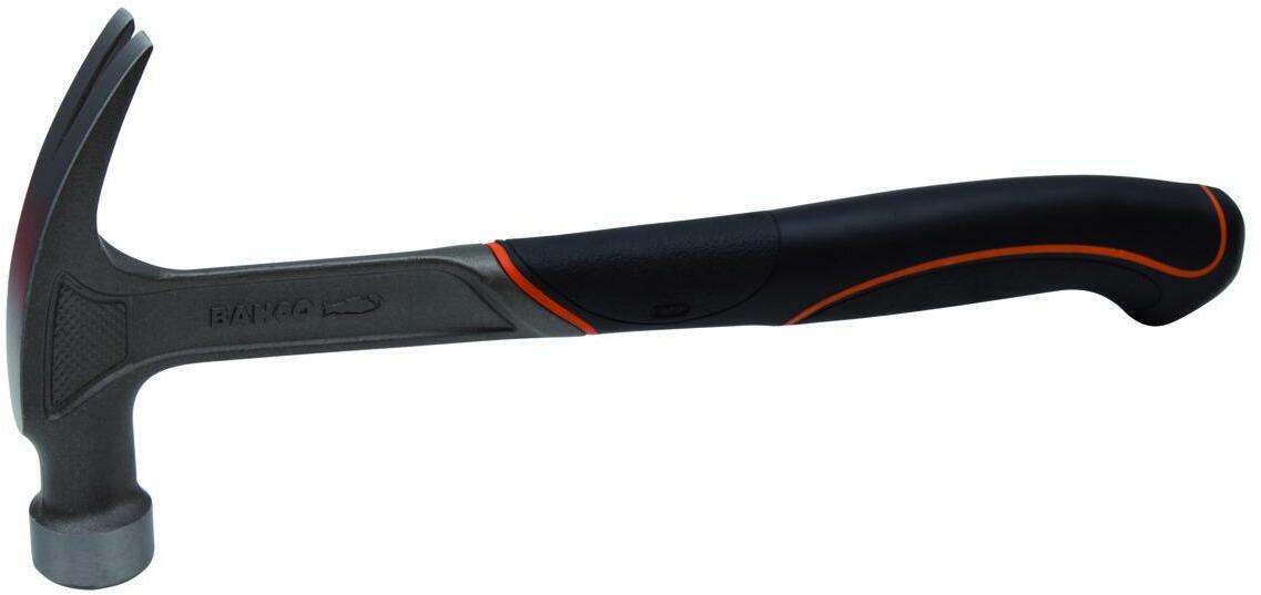 BAHCO 529S-16-XL claw hammer ERGO with straight claw and rubber grip ...