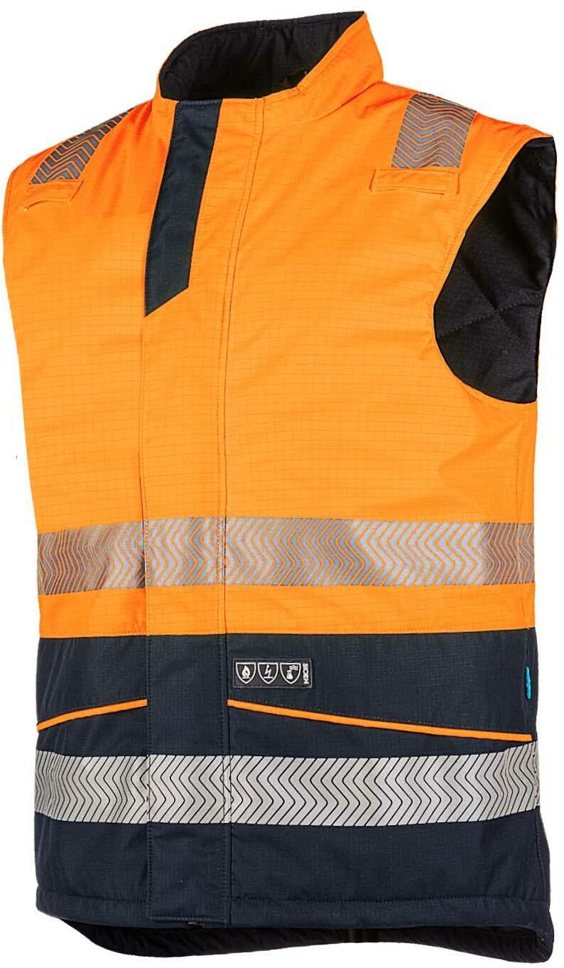 SIOEN VIKJA 9375 flame-retardant and anti-static signalling waistcoat ...