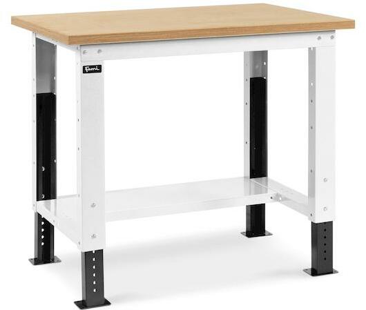 FAMI WORK UP workbench with plywood top 30 mm 1024x750x1107 mm light ...