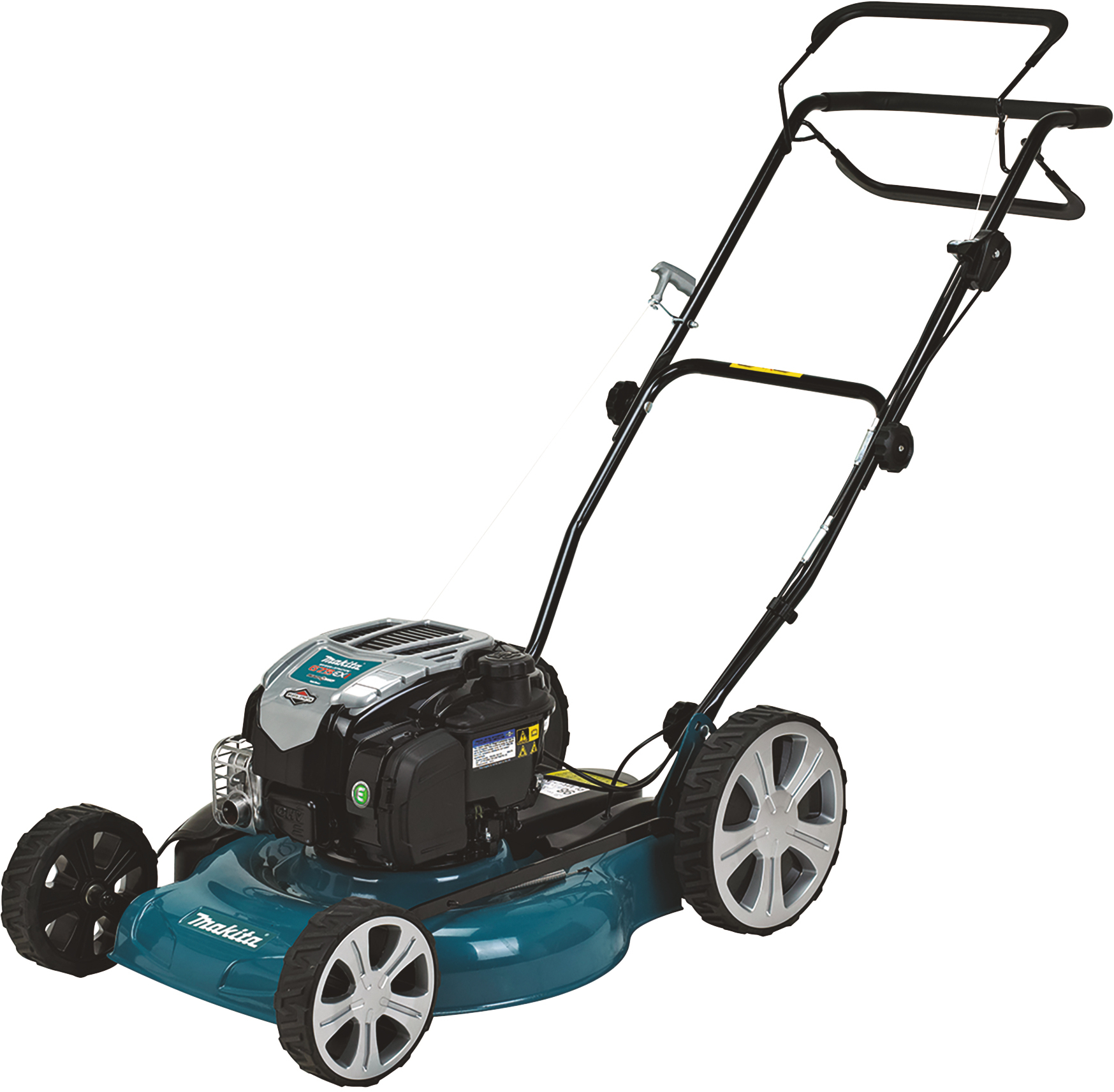 MAKITA PLM5121N2 petrol lawnmower STYLE B&S 675EXi 163cc 51cm (self ...