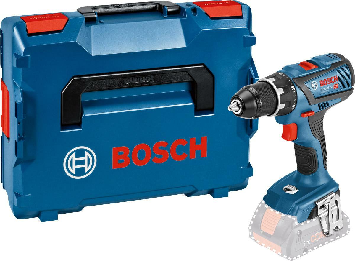 BOSCH GSR 18V-28 accu-schroefboormachine in L-BOXX 136 (zonder accu en ...