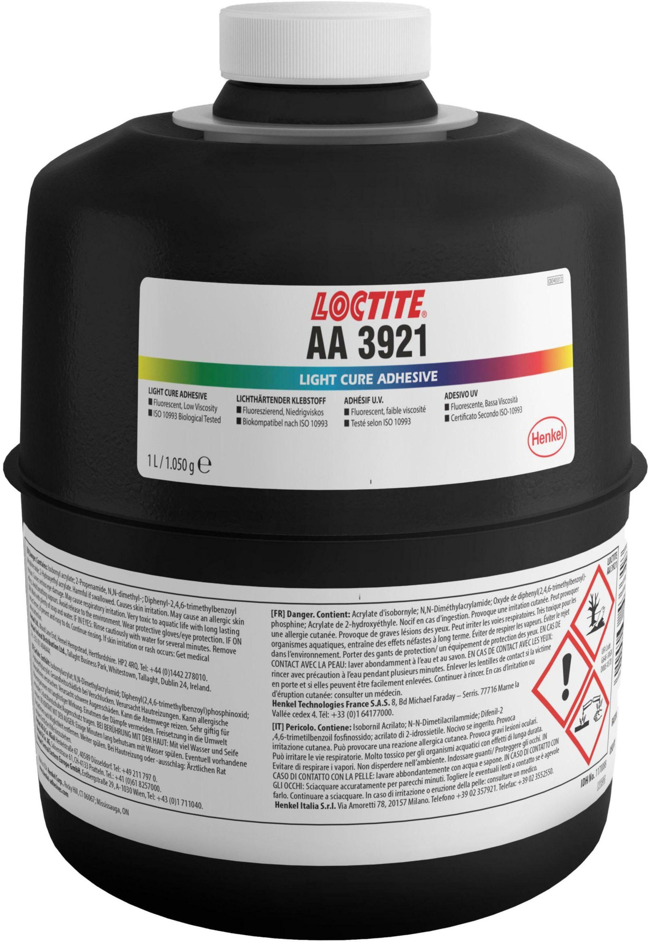 LOCTITE 3921 lichtuithardende lijm voor flexibele verlijming voor ...