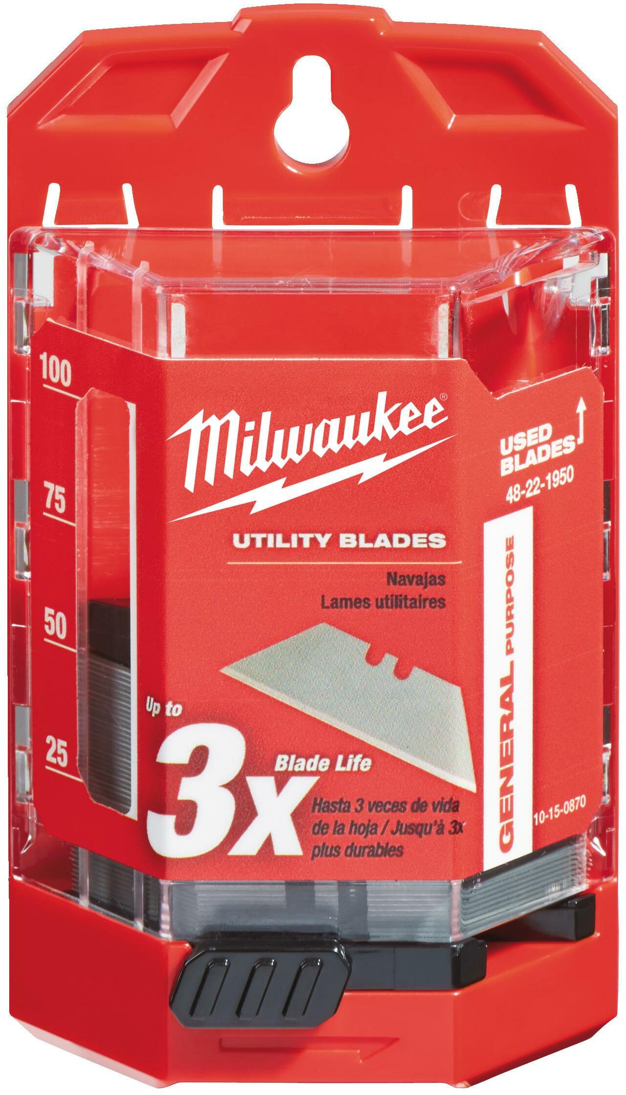 MILWAUKEE 48221950 reserve universeel schuifmes (50 st.) | Klium