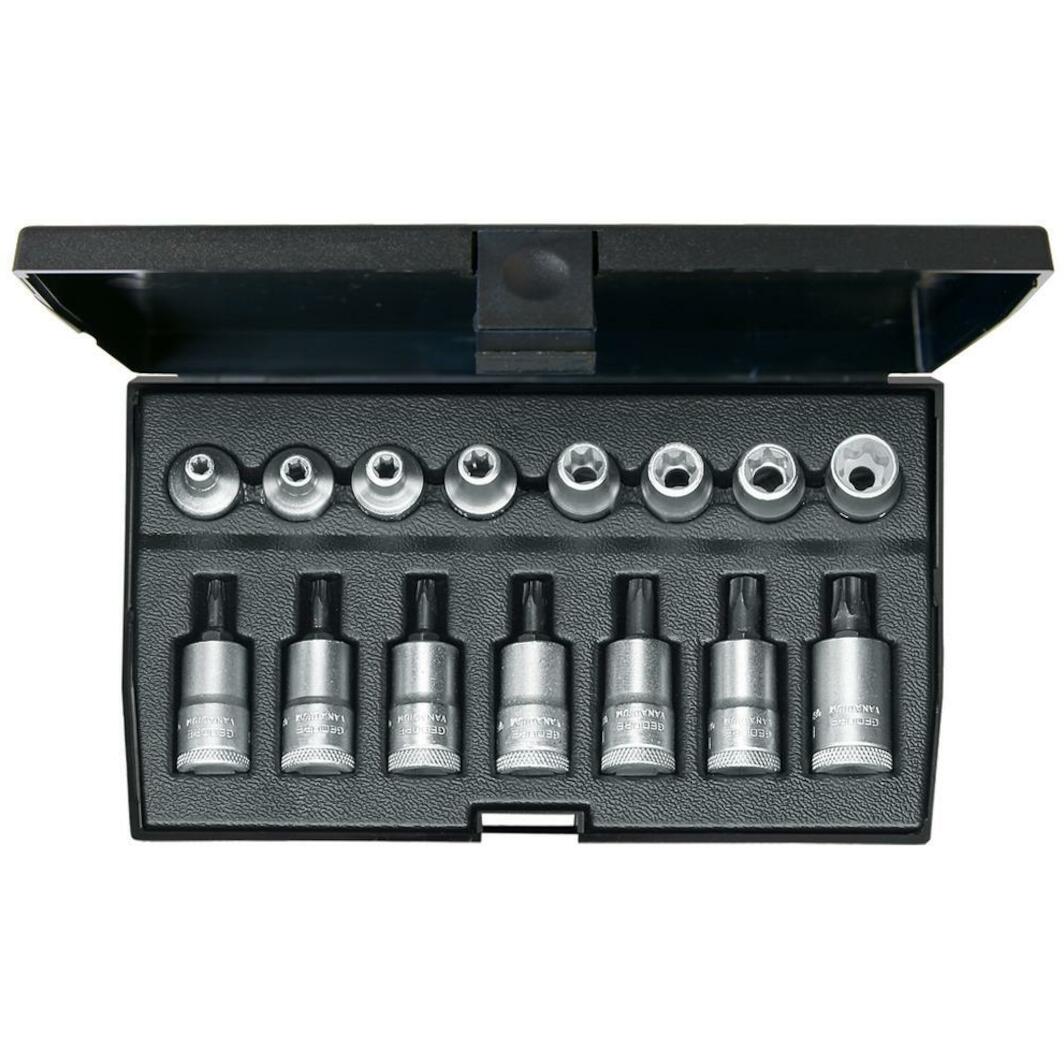 GEDORE ITX 30 TX-015 dopsleutel-schroevendraaierset 3/8 15-dlg torx ...