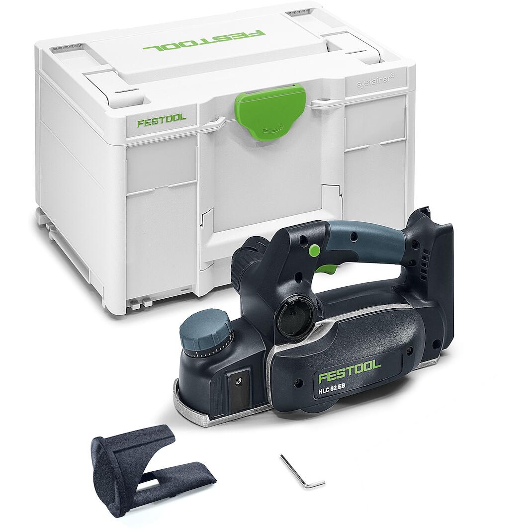 FESTOOL HLC 82 EB-Basic 18V cordless planer in Systainer SYS3 M 237 ...