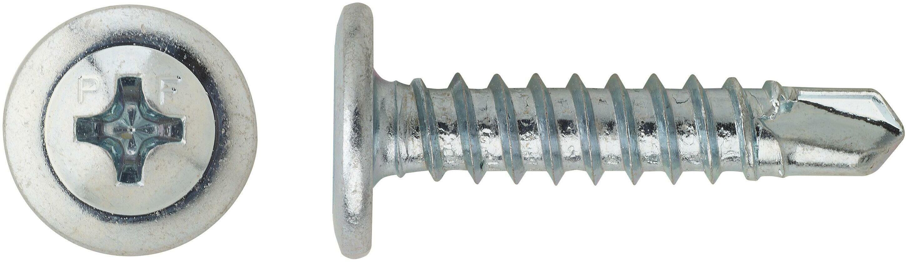 DEWALT DWF4020002 zelftappende schroef verzinkt met platte kop voor ...