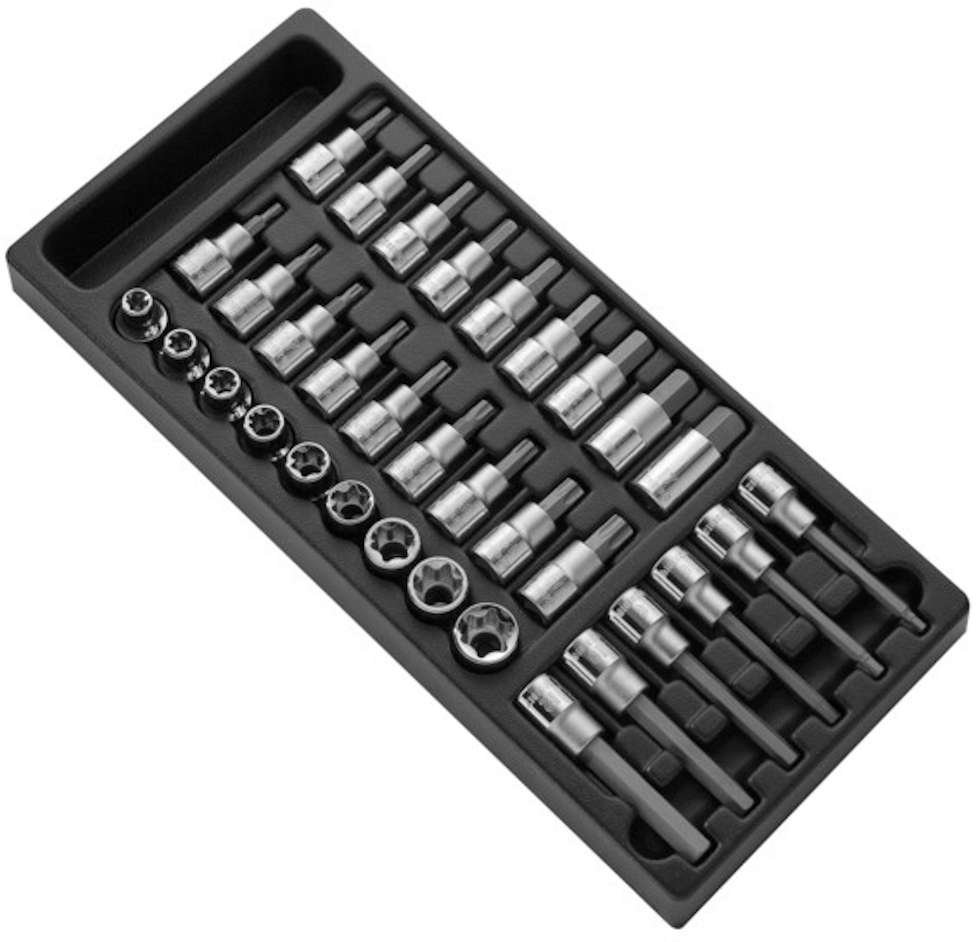 EXPERT E032922 screwdriver sockets and Torx socket set 1/2" metric ...
