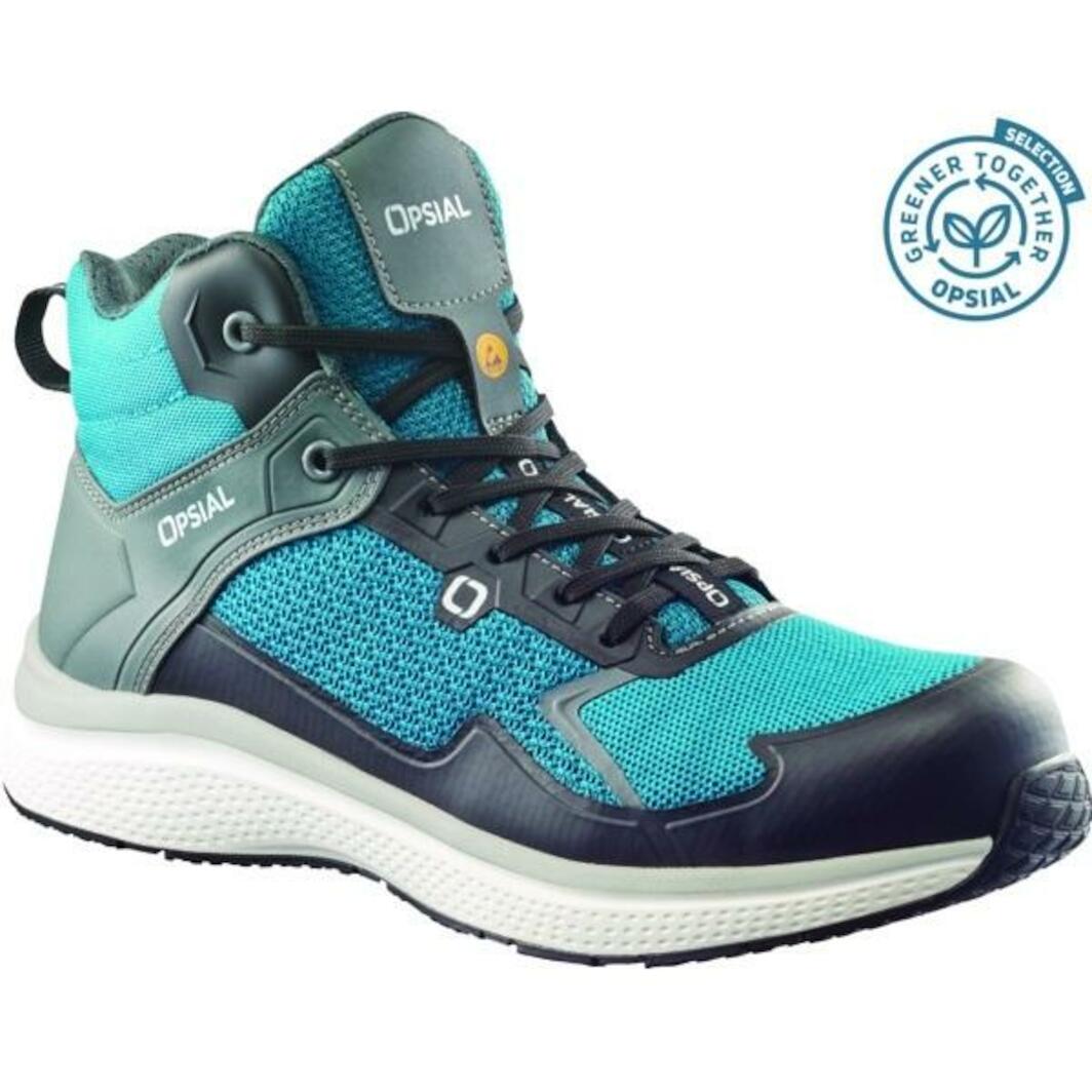 OPSIAL STEP'WIND OGT ESD S1PL HRO SR safety shoe high (blue/black ...