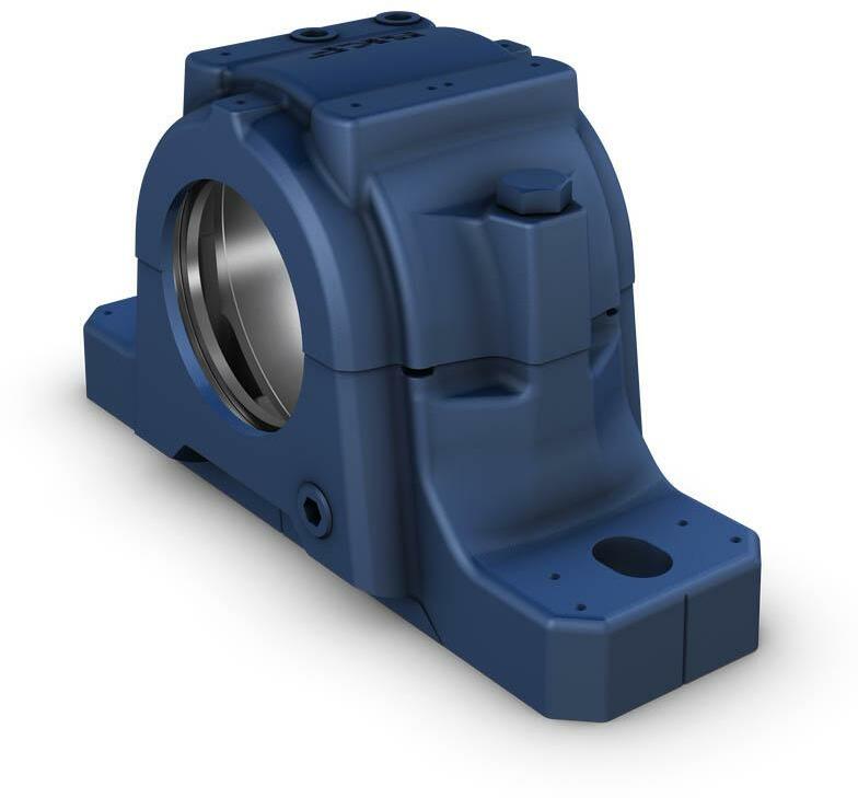 SKF SNL 518-615 V standing bearing housing cast iron two-piece 160 mm ...